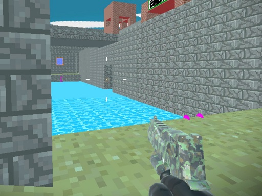 Pixel Blocky Combat Fortress | Hrajemezdarma